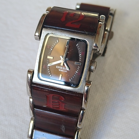 Diesel | Accessories | Diesel Watch Bar Only The Brave Old English Goth ...